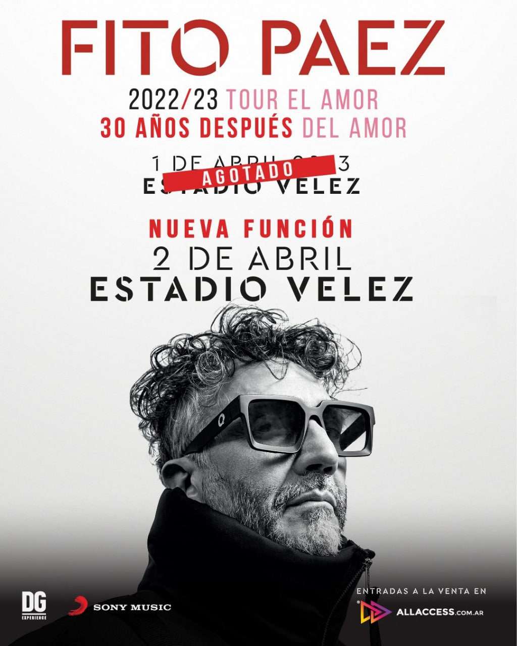 Fito Paez: Tour El amor 30 años después del amor - ColorMusic Argentina